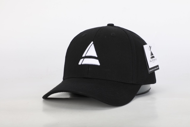 Alpha-U Technical Apparel | Alpha-U 6 Panel Hat | Jet Black - Alpha-U ...